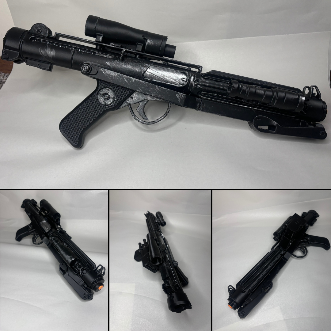 E-11 Stormtrooper Blaster Replica | Life-Size 3D Printed Prop ...